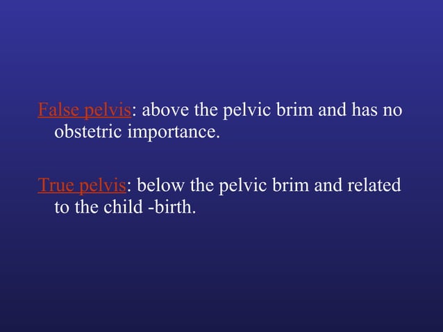 Pelvis and pelvimetry | PPT