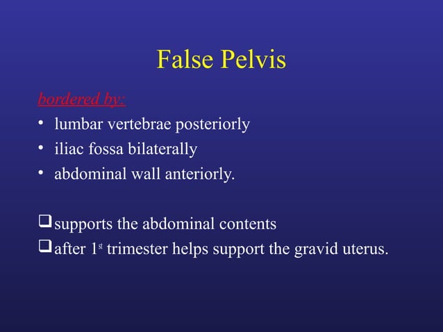 Pelvis and pelvimetry | PPT