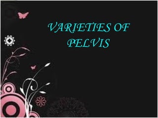 VARIETIES OF PELVIS AND SHAPES OF PELVIS | PPT