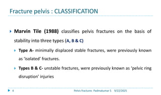 Pelvis fractures-types ,Clinical features and management | PDF