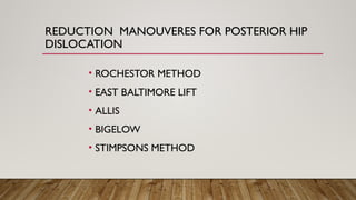 PELVIS FRACTURES AND HIP DISLOCATIONS.pptx
