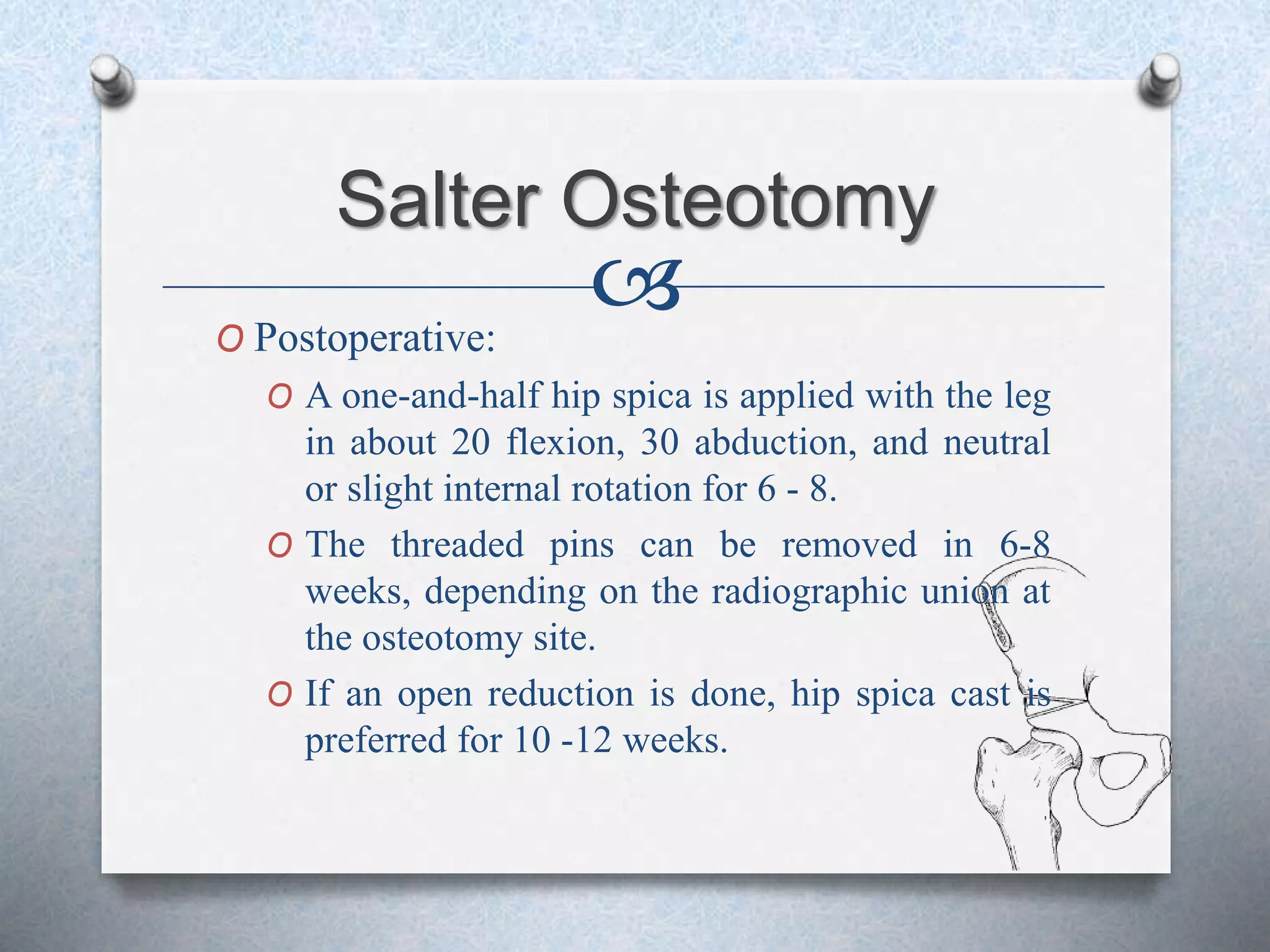 Pelvis osteotomies in ddh patients | PPTX