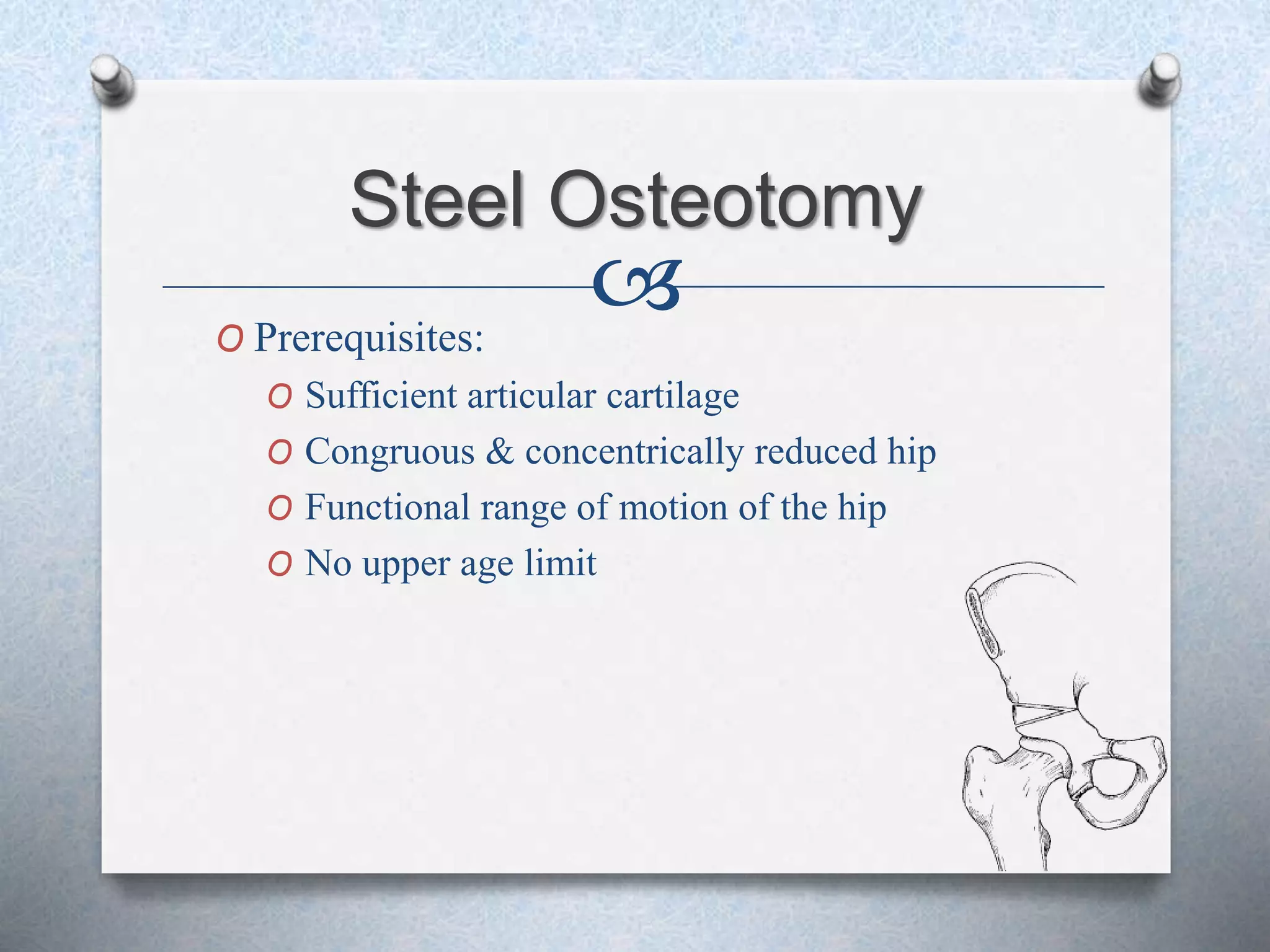 Pelvis osteotomies in ddh patients | PPTX