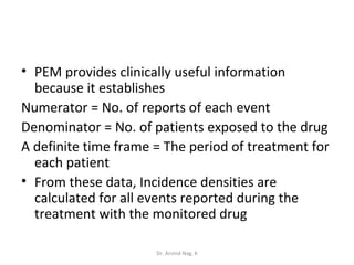 Prescription event monitorig | PPT