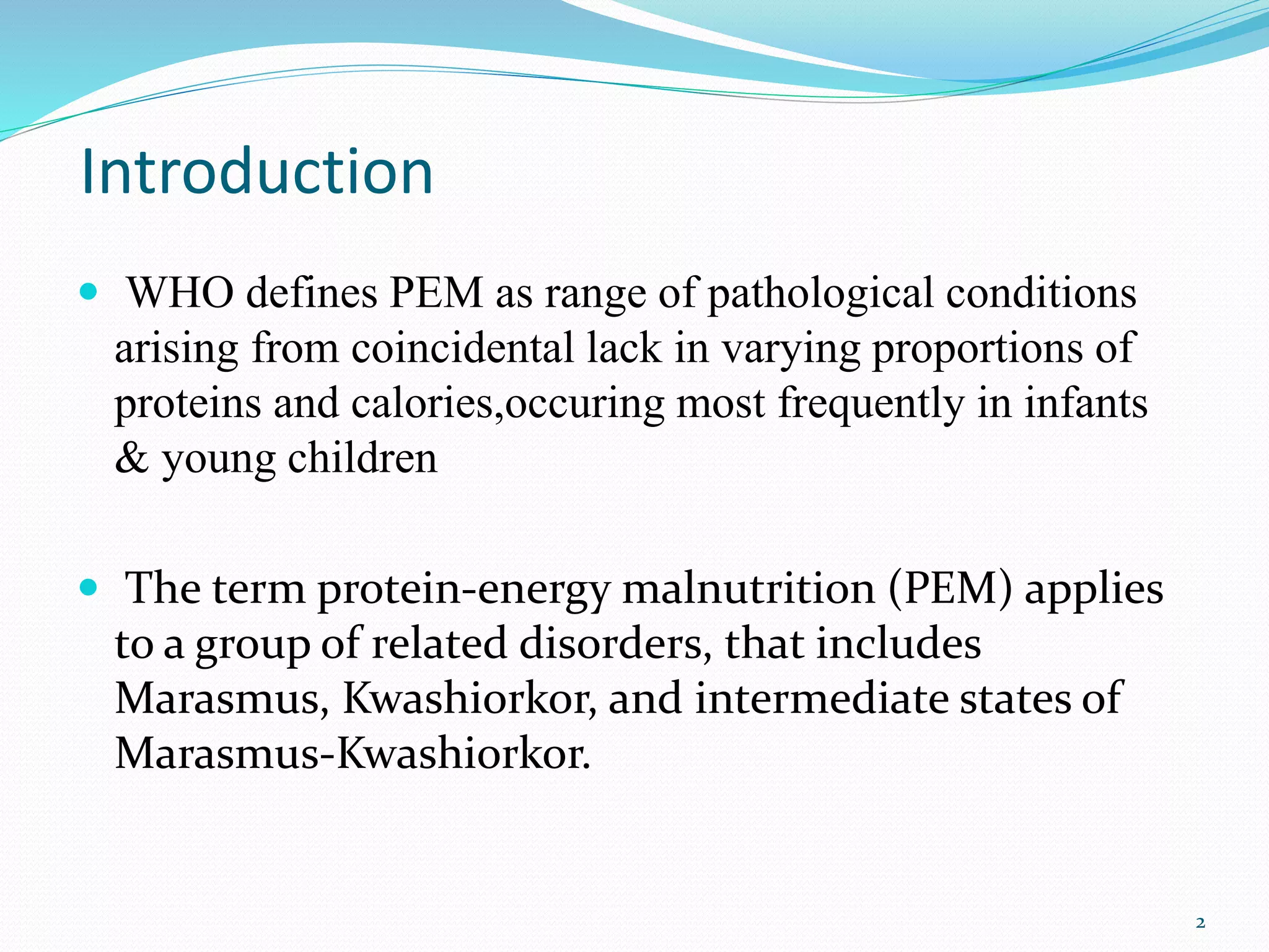 protein energy malnutrition | PPTX