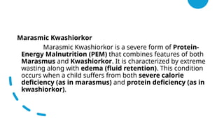 Protein-Energy Malnutrition: Effects on Health and Nutritional ...