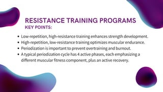 Principle of training exercises Simple report ppt. | PDF | Physical ...