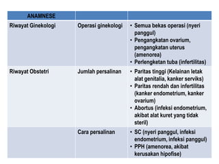Pemeriksaan Ginekologi | PDF