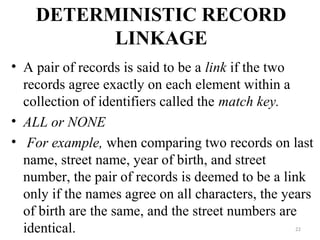 Prescription Event Monitoring & Record Linkage Systems | PPT