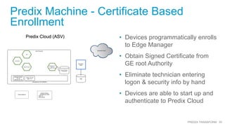 PEM1: Device Authentication in IIOT ( Predix Transform 2016) | PDF
