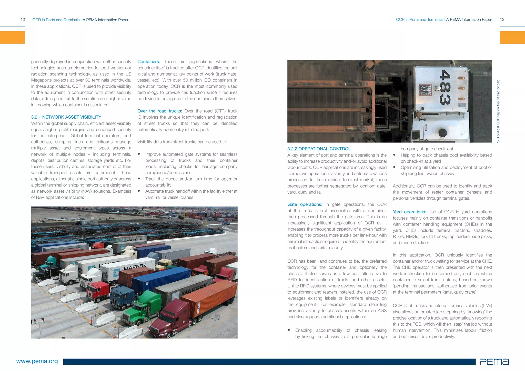 PEMA | OCR In Ports and Terminals | PDF