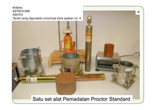 Pemadatan tanah | PDF