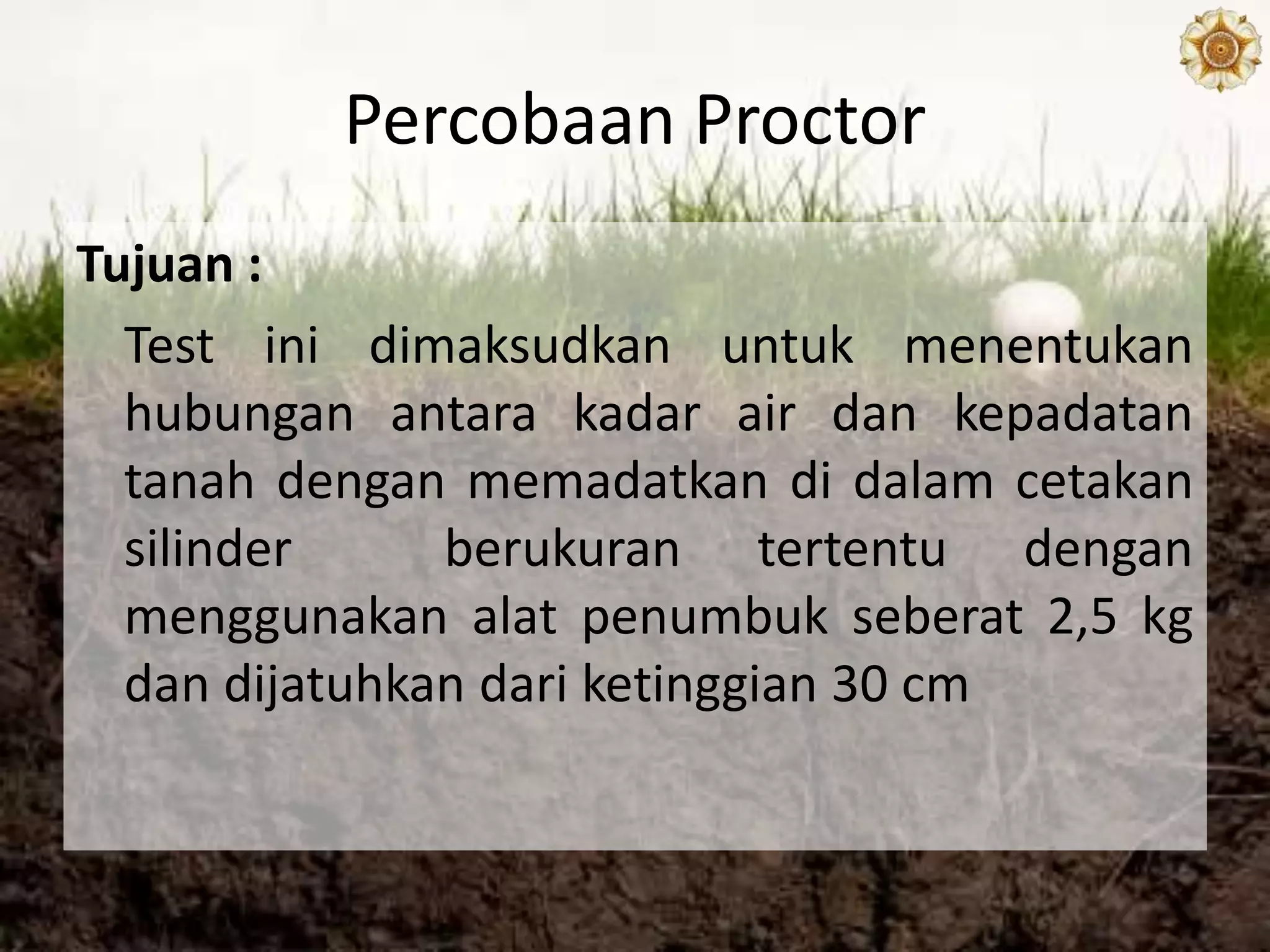 Pemadatan tanah | PPTX