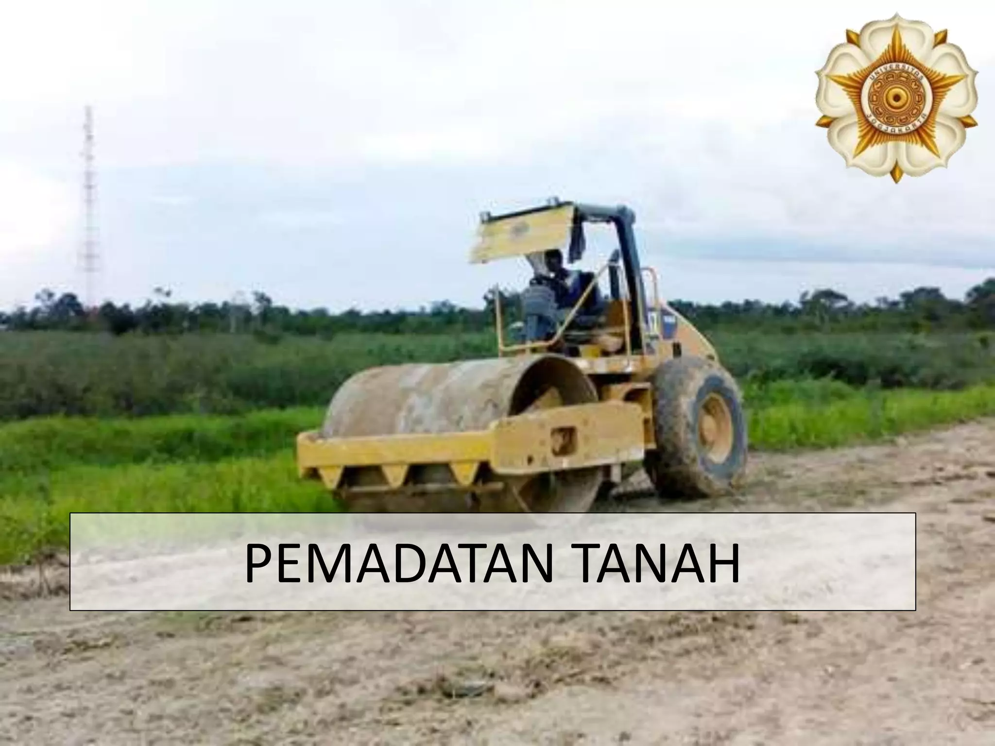 Pemadatan tanah | PPTX