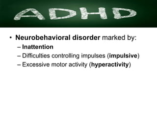 Pemahaman ADHD | PPT