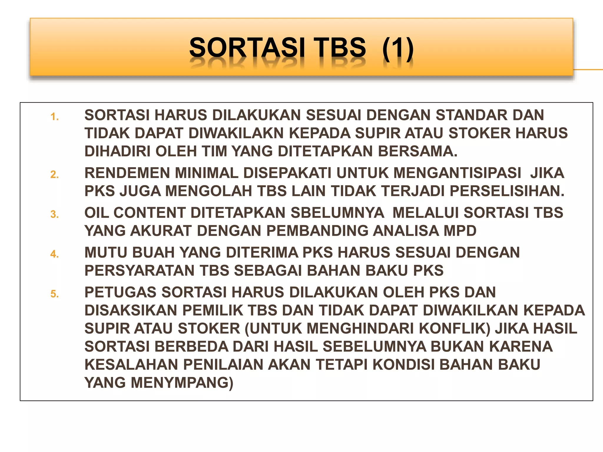 Pemahaman dasar dan mekanisme harga tbs kaltara | PPTX