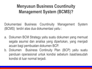ISO 22301:2019 BCMS Awareness | PDF