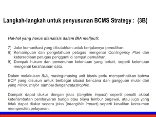 ISO 22301:2019 BCMS Awareness | PDF