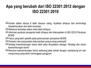 Materi Pemahaman ISO 22301_2019 BCMS.ppt