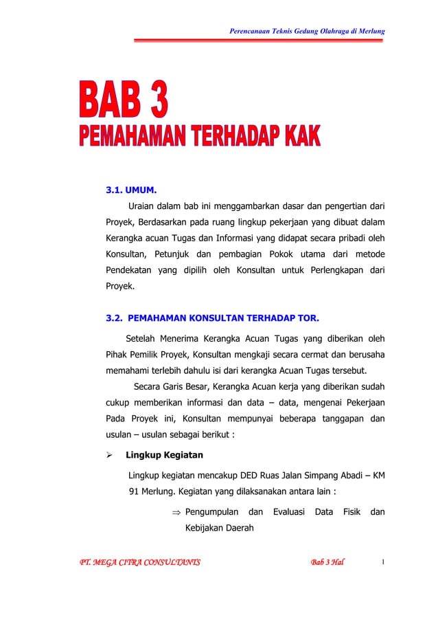 Pemahaman kak | PDF