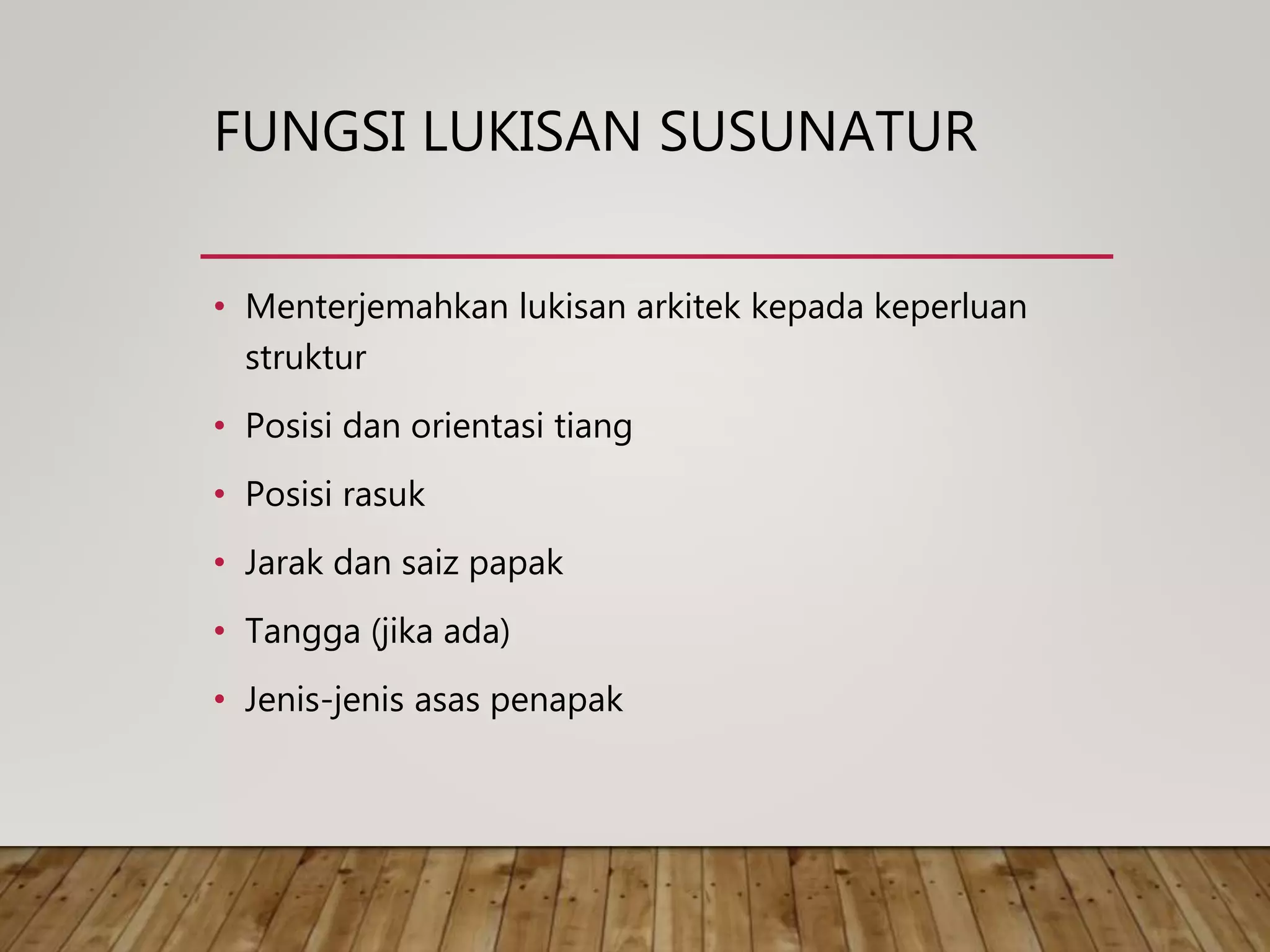 PEMAHAMAN LUKISAN ARKITEK, PELAN SUSUNATUR, DAN SKALA | PPTX