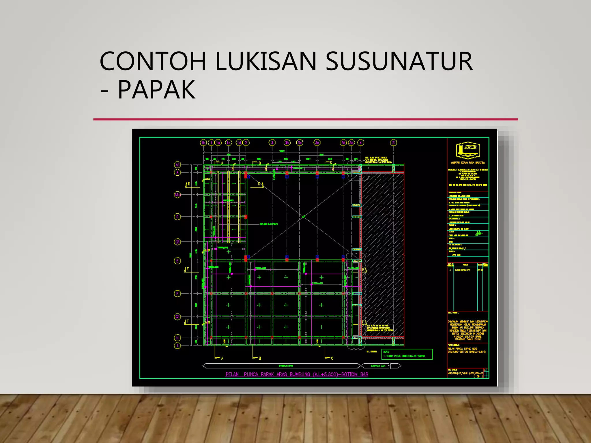 PEMAHAMAN LUKISAN ARKITEK, PELAN SUSUNATUR, DAN SKALA | PPTX
