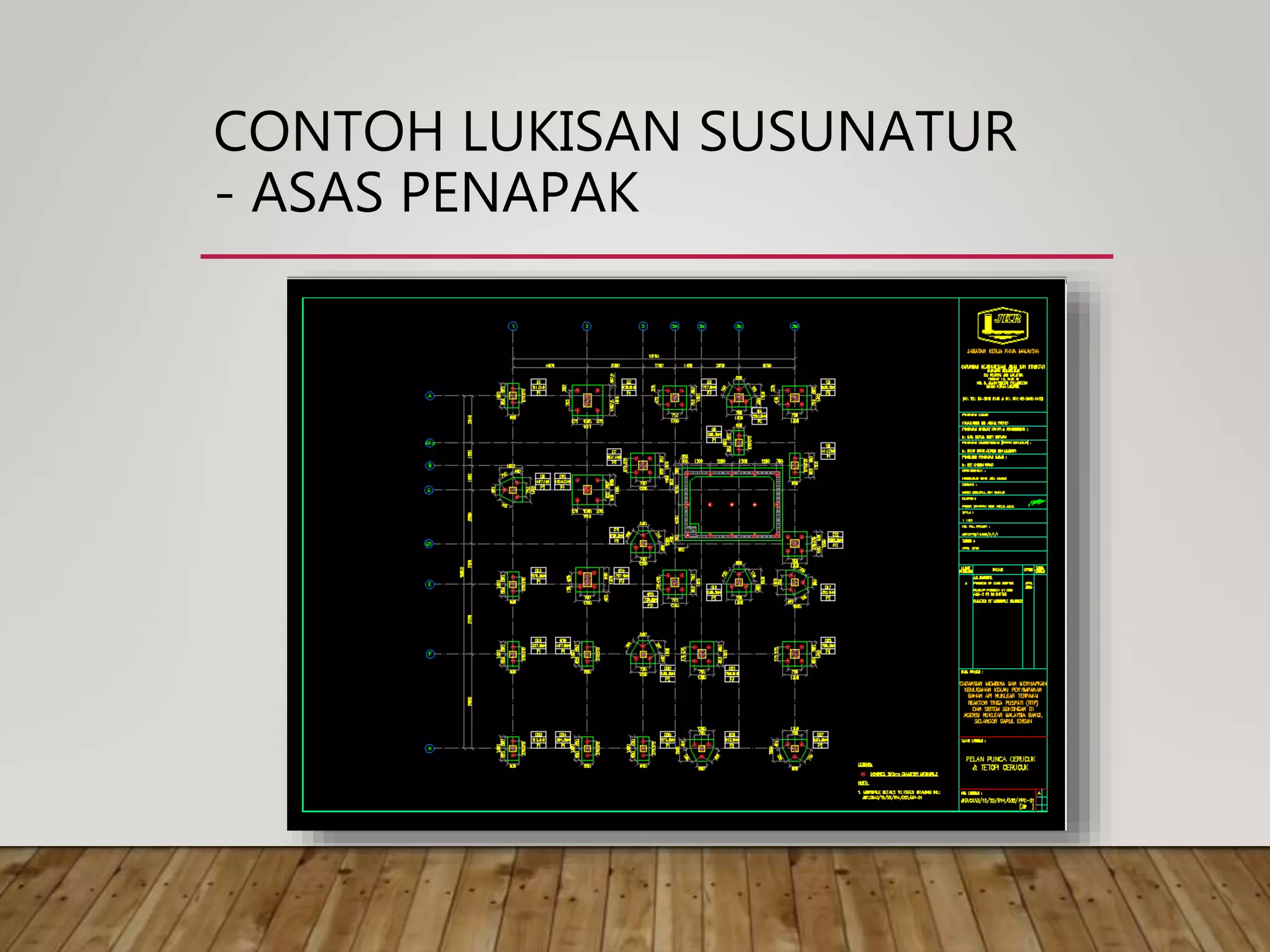 PEMAHAMAN LUKISAN ARKITEK, PELAN SUSUNATUR, DAN SKALA | PPTX