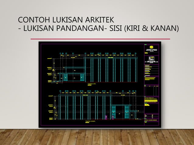 PEMAHAMAN LUKISAN ARKITEK, PELAN SUSUNATUR, DAN SKALA | PPTX