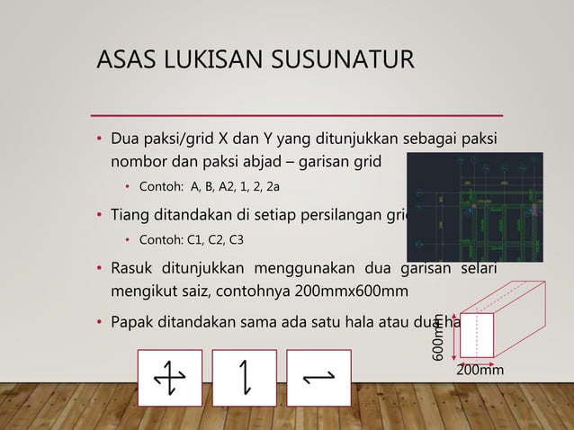 PEMAHAMAN LUKISAN ARKITEK, PELAN SUSUNATUR, DAN SKALA | PPTX