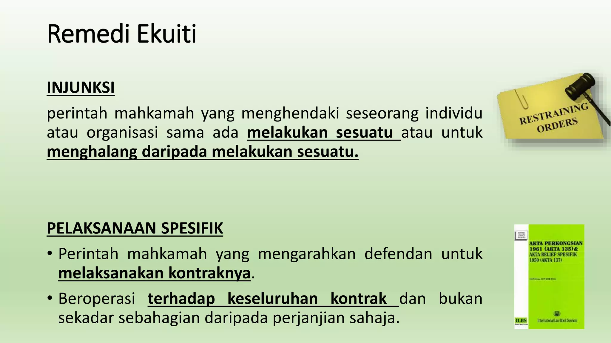 Pemakaian Prinsip Ekuiti dalam Sistem Torrens di Malaysia | PPTX