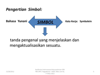 Pemaknaan simbol simbol dalam bahasa mandar | PPTX
