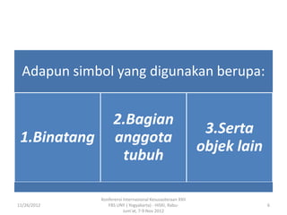 Pemaknaan simbol simbol dalam bahasa mandar | PPTX