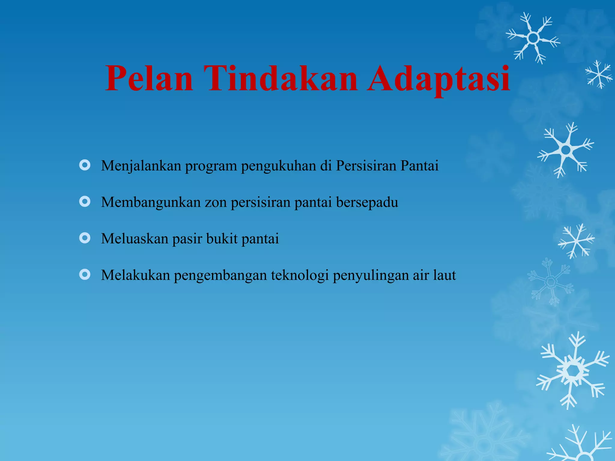 Pemanasan global dan peningkatan aras air laut | PPTX