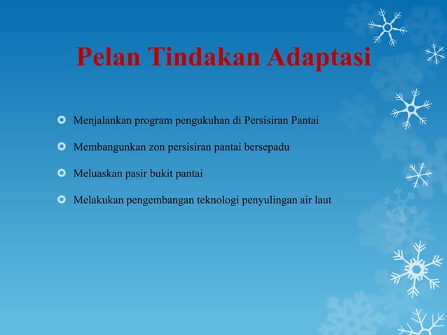 Pemanasan global dan peningkatan aras air laut | PPT