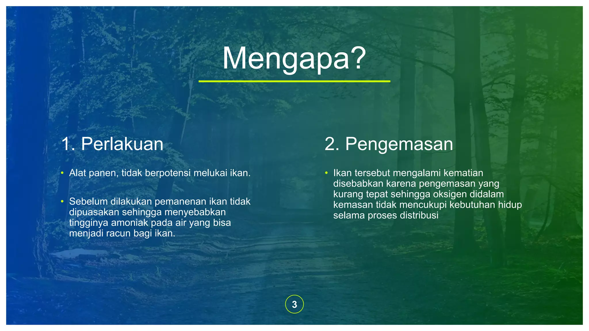 Pemanenan dan distribusi ikan | PPTX