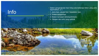 Pemanenan dan distribusi ikan | PPTX