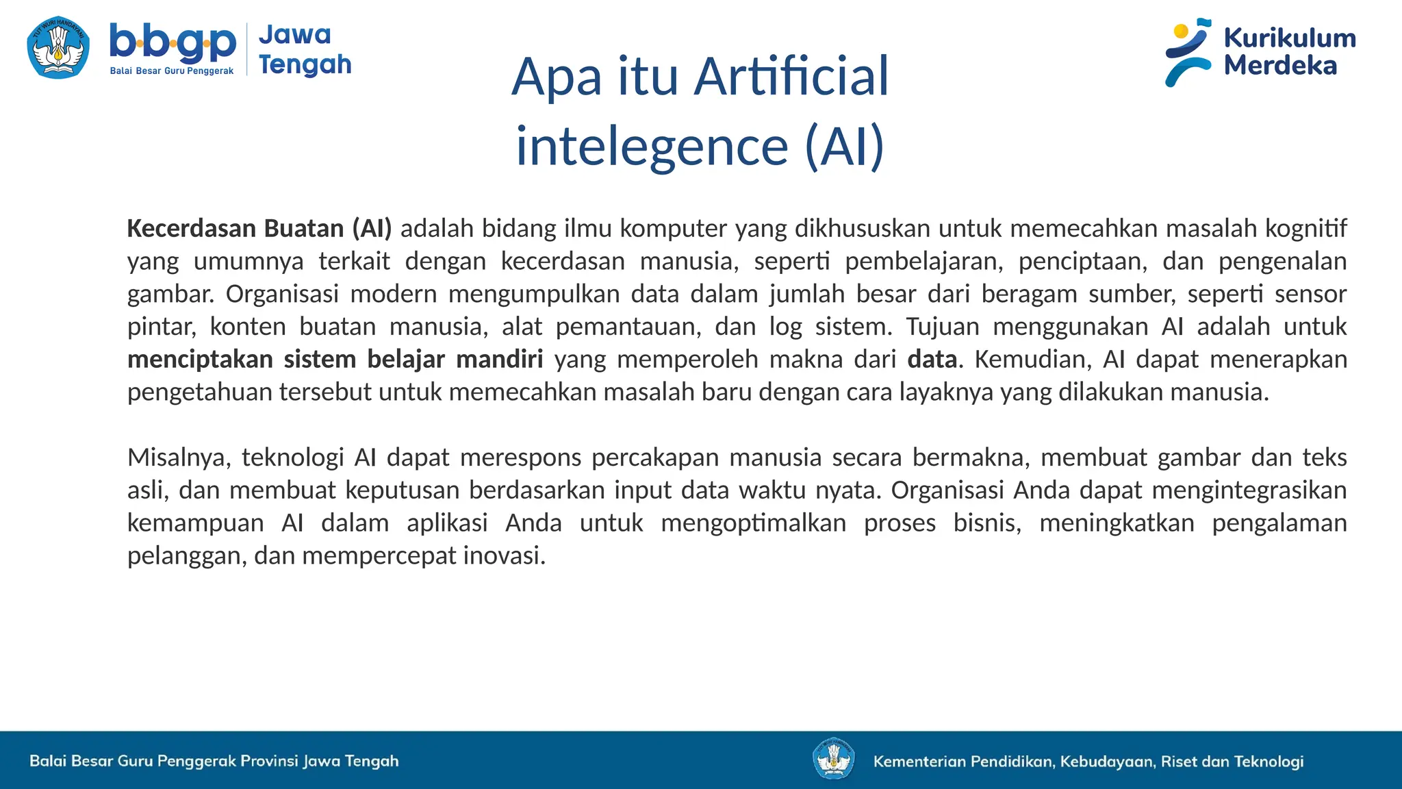 Pemanfaatan AI dalam Dunia Pendidikan.pptx Pemanfaatan AI dalam Dunia Pendidikan.pptx