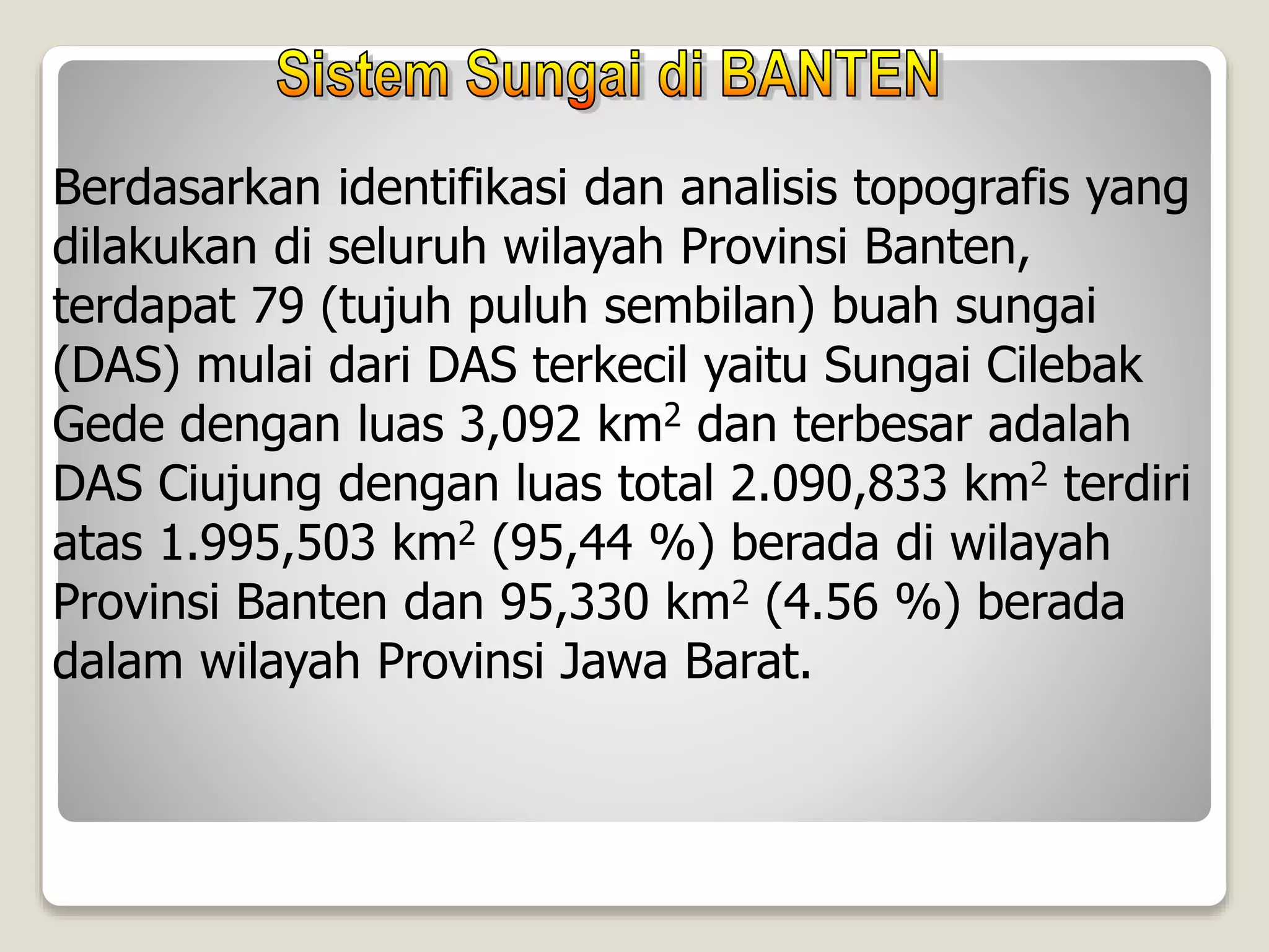 Pemanfaatan air permukaan swd | PPTX
