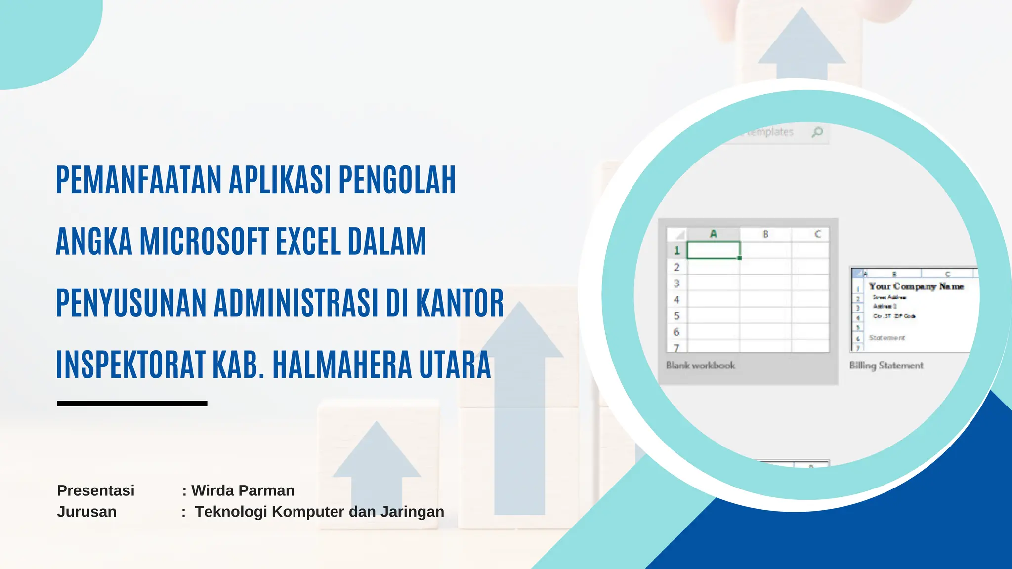 pemanfaatan aplikasi pengolah angka microsoft excel dalam pen ...