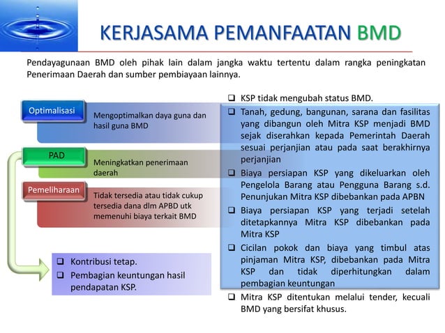 Pemanfaatan BMD | PPTX