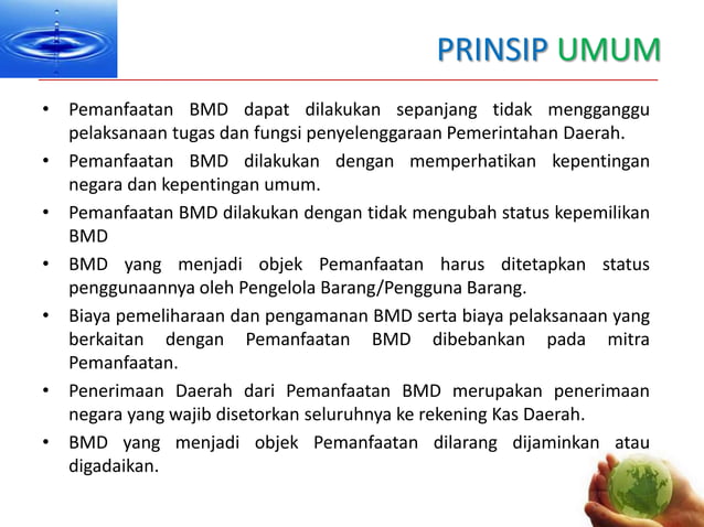 Pemanfaatan BMD | PPTX