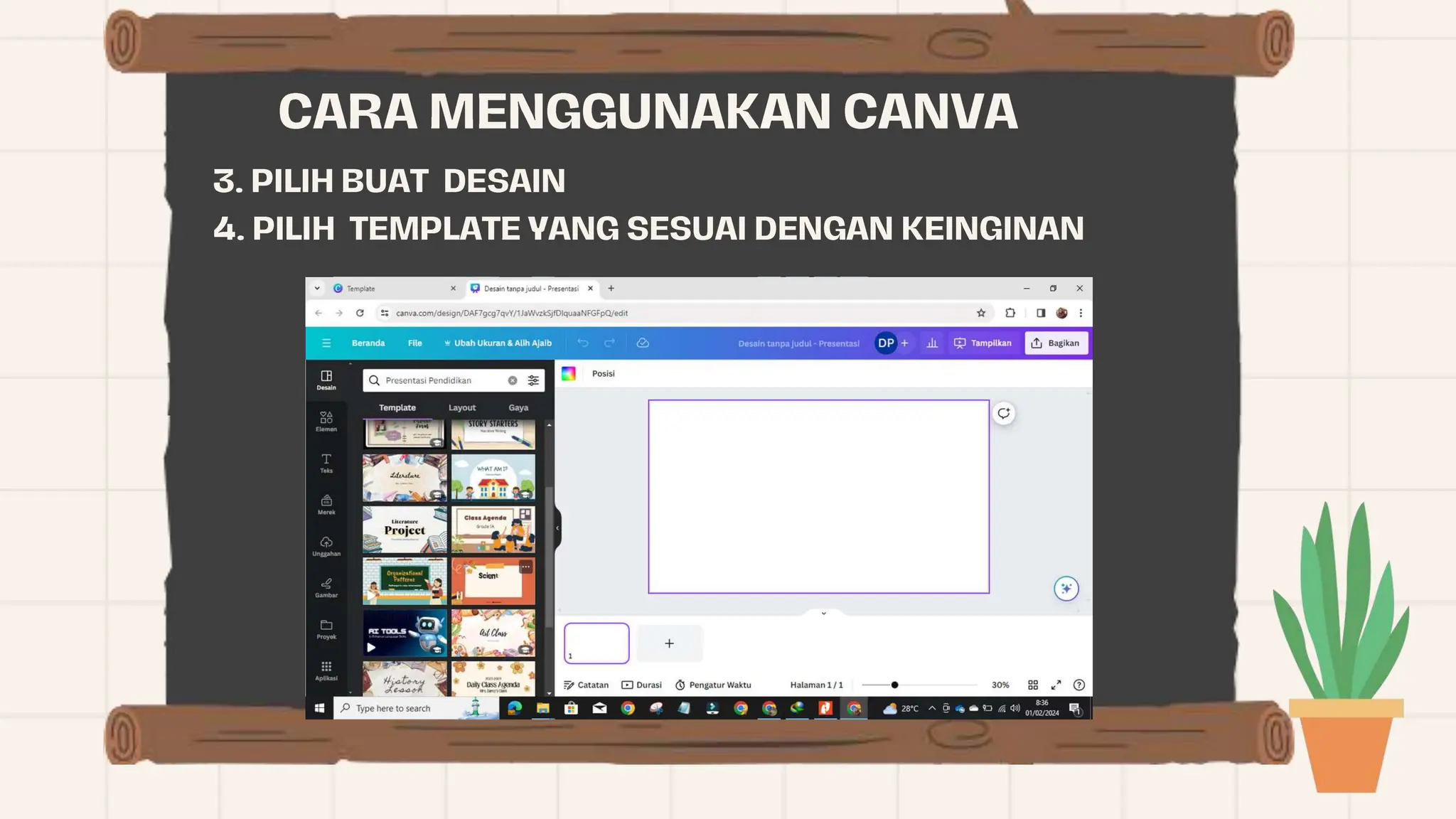 PEMANFAATAN CANVA DALAM PEMBUATAN AKSI NYATA DI PMM | PPTX