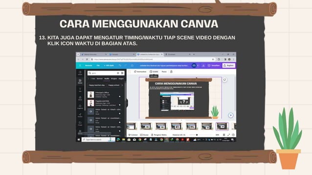 PEMANFAATAN CANVA DALAM PEMBUATAN AKSI NYATA DI PMM | PPTX
