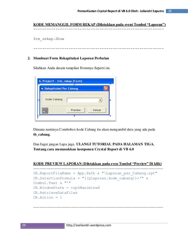 Crystal Report 8.5 For Vb6 - skyeytrading
