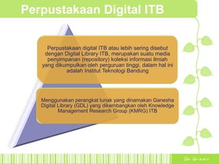 Pemanfaatan digital library & e collection | PDF