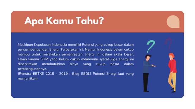 Pemanfaatan energi panas laut | PPTX