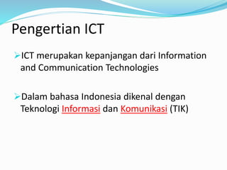 Pemanfaatan ICT | PPTX