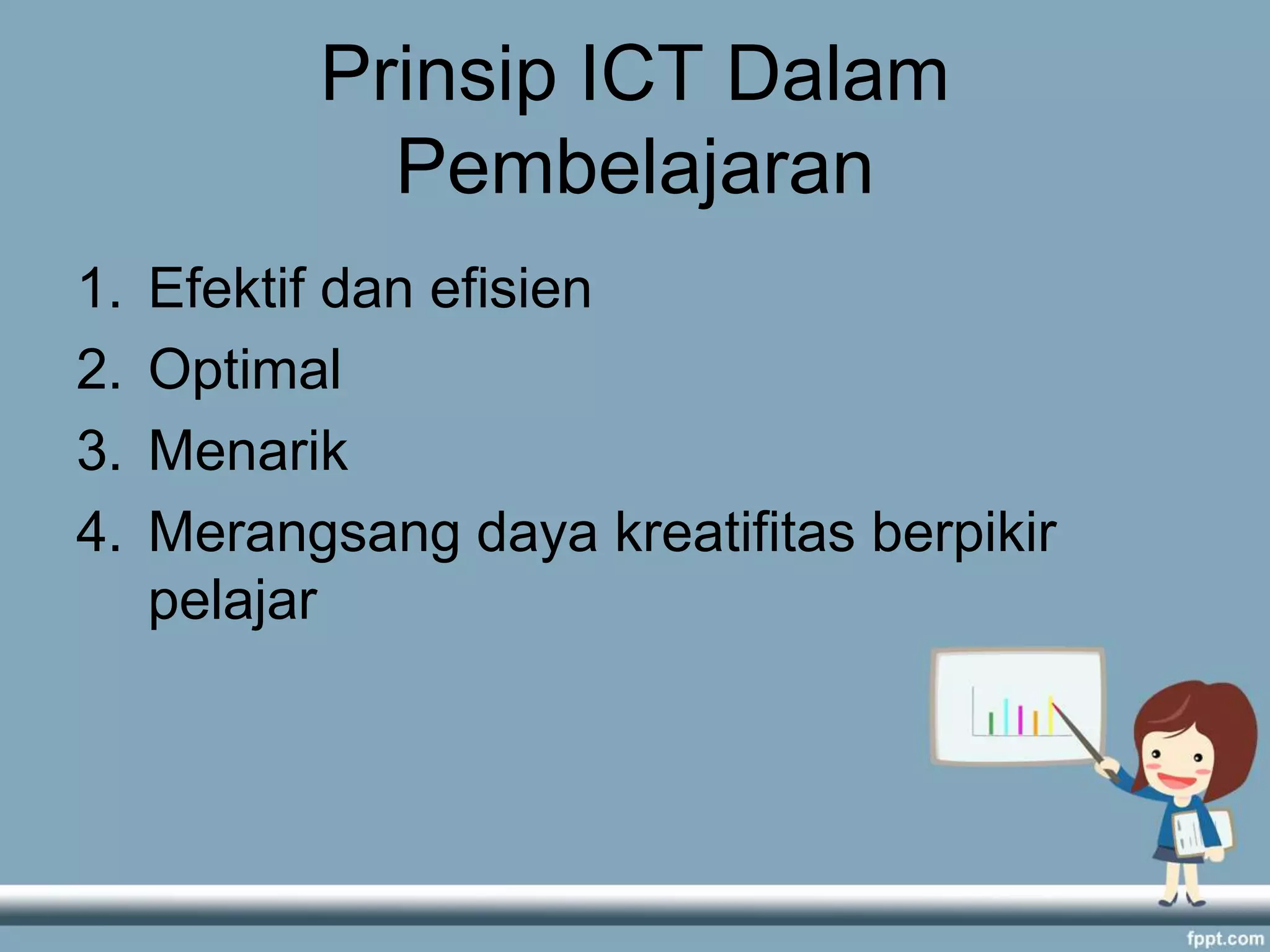 Pemanfaatan ict sebagai sumber belajar dalam pembelajaran | PPTX