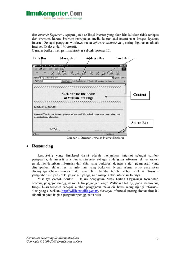 Pemanfaatan internet sebagai_sumber_pembelajaran | PDF