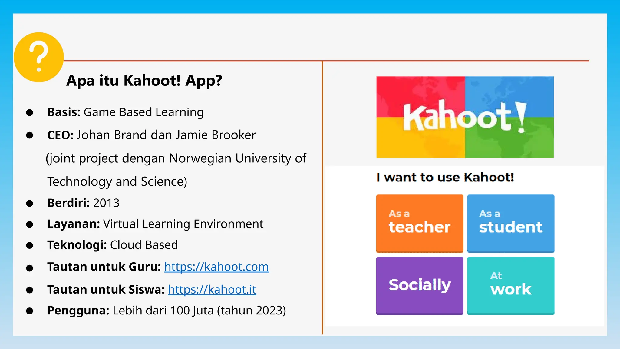 Pemanfaatan kahoot dalam pembelajaran.ppt